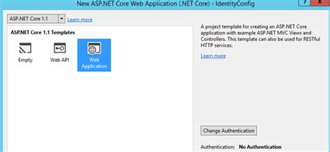 Aspnet Core Identity Tables Customization With Visual Studio 2017