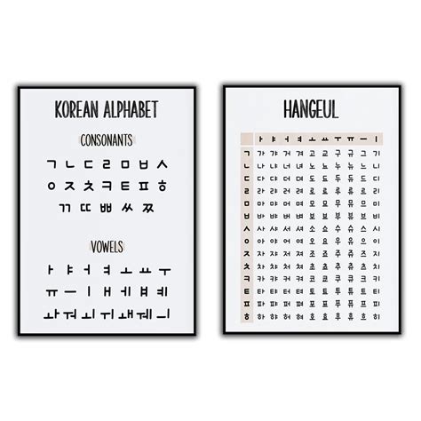 Korean Hangul Combined Vowels Guide Free Alphabet Chart 44 Off