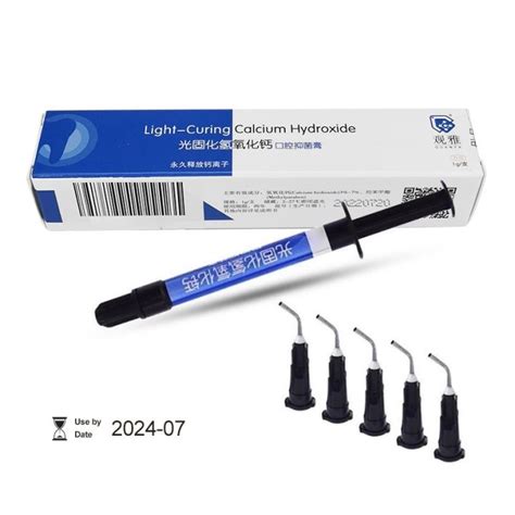 Dental Materials Light Curing Calcium Hydroxide Cavity Liner Apexcal