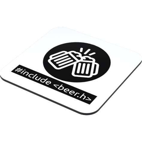Programming Include Beer Coaster Just Stickers Just Stickers