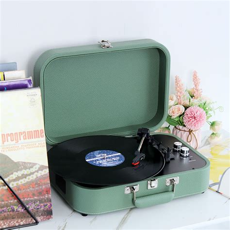 Goka Rp05 მწვანე ფირსაკრავი Vinyl Ge მუსიკალური ვინილები ფირფიტები