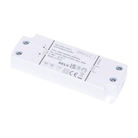 Arc LED 20W 24V Constant Voltage LED Driver ArcLED