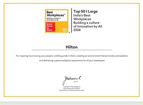 Cultureofinnovation Greatplacetowork Wearehiltonwearehospitality