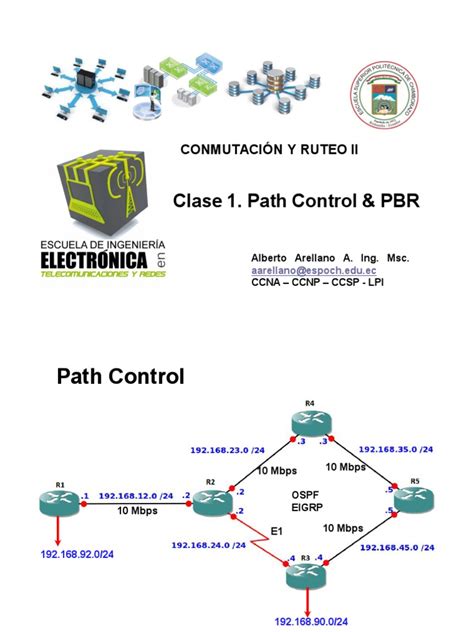 Clase 1 Path Control And Pbr Pdf Router Computing Routing