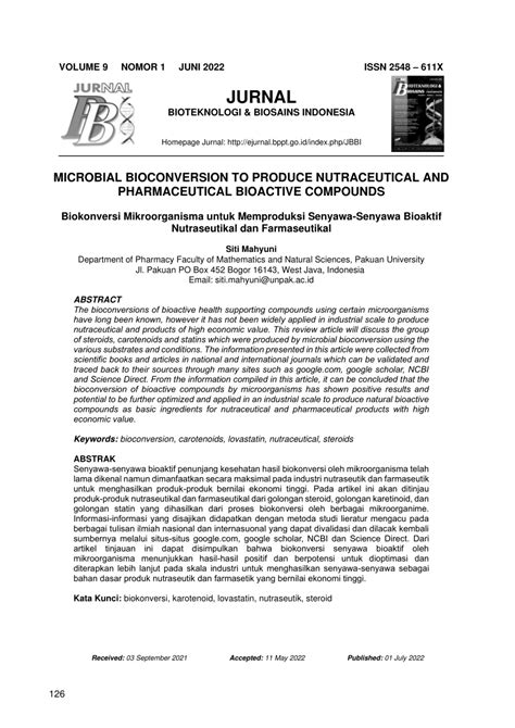 Pdf Microbial Bioconversion To Produce Nutraceutical And