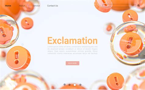 Exclamation Iconic Blank Space Graphic By Ahmedsakib372 · Creative Fabrica