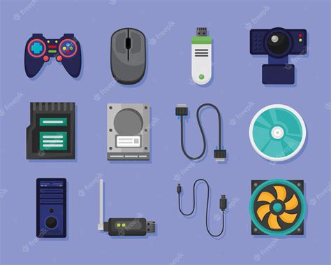 Premium Vector Computer System Icon Collection