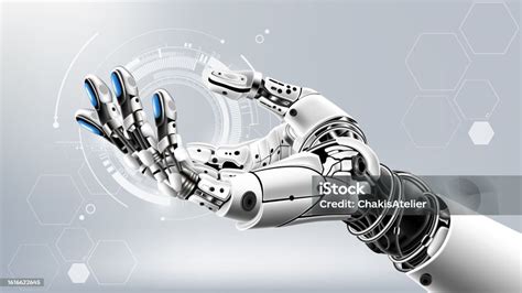 인공 지능 로봇은 기술 배경 Ai가 생성한 기술 개념 벡터 일러스트레이션에 대한 모형을 만든다 인공지능에 대한 스톡 벡터 아트 및 기타 이미지 Istock