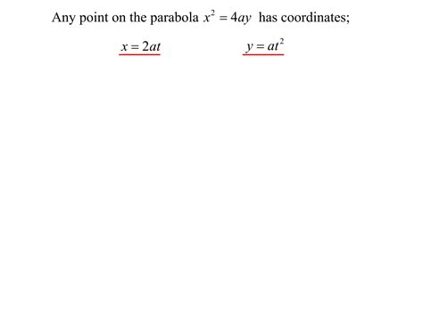 11x1 T12 03 Parametric Coordinates Ppt
