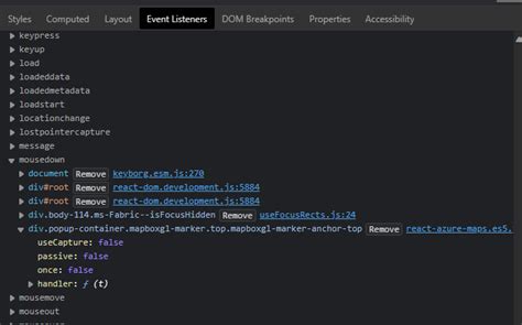 react azure map popup text is not selectable microsoft qanda