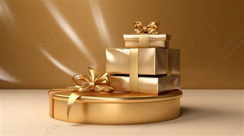 멋진 3d 렌더링 배경과 선물 상자 디스플레이로 제품 홍보 및 광고 강화 절하다 배경 선물 패키지 배경 선물 3d 배경 이미지 Hd 절하다 선물 패키지 선물 3d