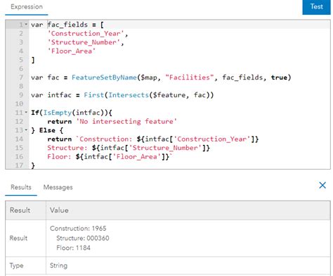 Solved Using Arcade In Popup To Display Fields From 2 Dif Esri