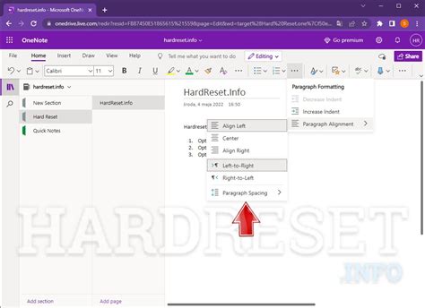 How To Manage Paragraph Spacing On Microsoft OneNote HardReset Info