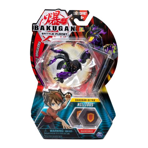 Buy Bakugan Ultra, Nillious, 3-inch Collectible Action Figure and ...