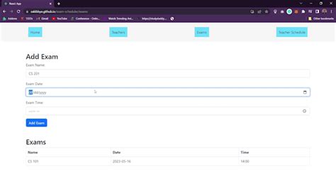 Make A Custom Exam Scheduler To Simplify Your Exam Management By Sadmansakib08 Fiverr