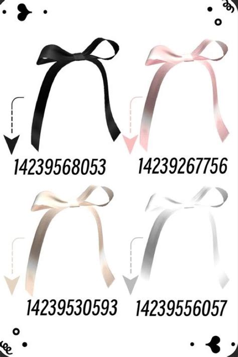 Berry Ave Bow Code ★ 🎀 Black Hair Roblox Bloxburg Decal Codes
