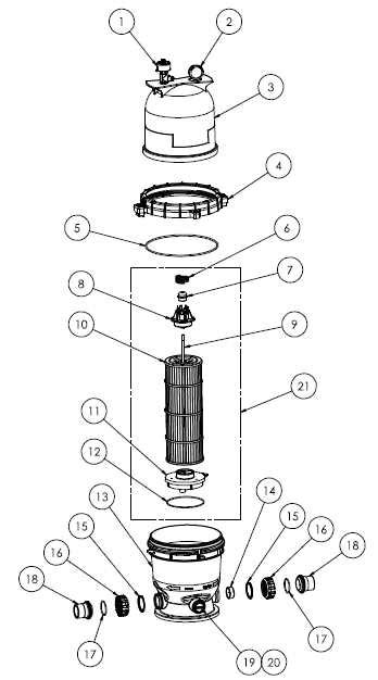 Pentair De Filter Parts Diagram And Guide