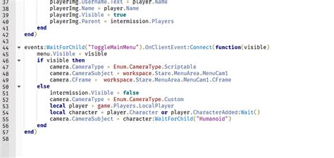 Attempt To Index Nil With Intermission Page 3 Scripting Support Developer Forum Roblox