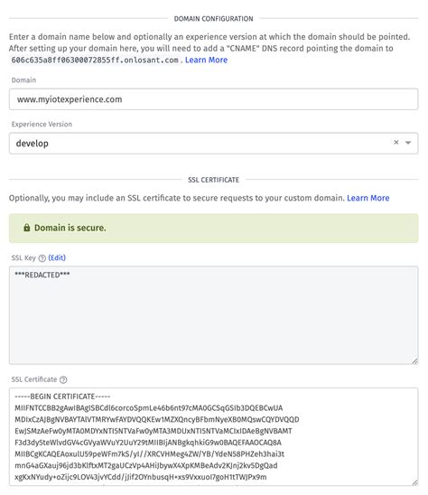 How To Secure A Custom Experience Domain With Lets Encrypt Losant