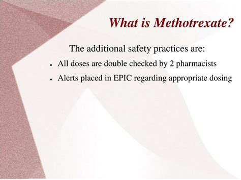 Ppt Methotrexate Administration For Ectopic Pregnancy Powerpoint