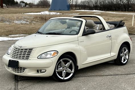 No Reserve 40k Mile 2005 Chrysler Pt Cruiser Gt Convertible For Sale