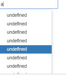 Javascript Angularjs Typeahead Name Undefined Stack Overflow