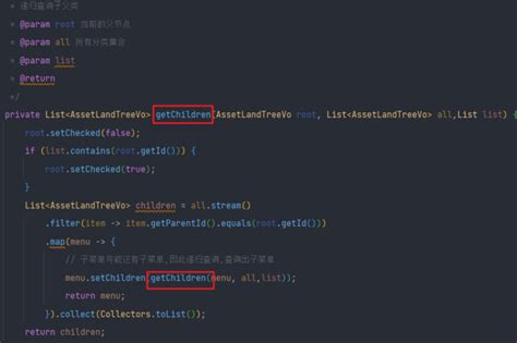 java递归返回树形数据结构 角刀牛java 博客园