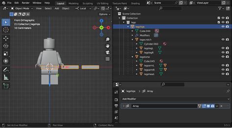 Add Array Modifier To Collection Ask Gamedevtv