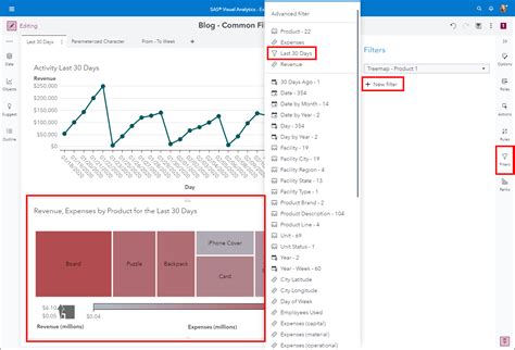 Using Common Filters In Sas Visual Analytics Sas Users