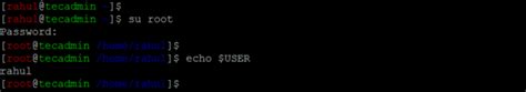 Difference Between `su` And `su ` Commands In Linux