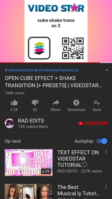 Pin By Owen Bell Videos On Video Star Transitions Vídeo Star Qr Codes Coding Tutorial