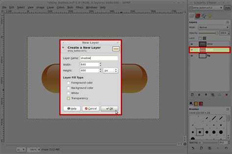 A Design Tutorial On Creating Shiny Buttons With GIMP