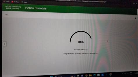 Python Essential 1 Final Test Answer Cisco Python Viral Youtube