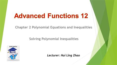 Solve Polynomial Inequalities No119 Youtube