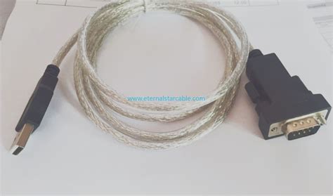 Usb To Serial Adapter Cable With Rs232 Db9 Male Port Ftdi Chipset