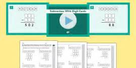 KS2 Reasoning Test Practice Missing Number Calculations 4 Digit Subtraction