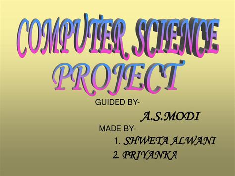 Ppt Computer Science Powerpoint Presentation Free Download Id5773956