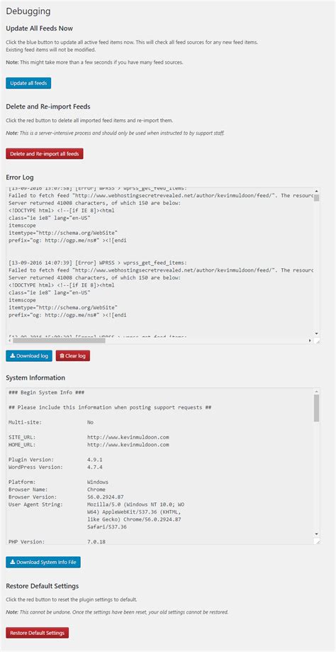 Wp Rss Aggregator A Versatile Rss Solution For Wordpress