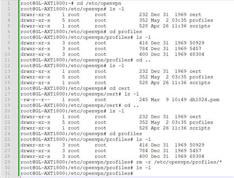openvpn client profiles disappeared add manually link doesn t work