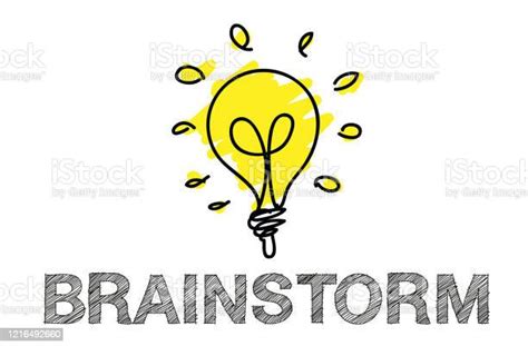 창의적인 아이디어 성공 개념 램프 벡터 디자인의 브레인스토밍 개념에 대한 스톡 벡터 아트 및 기타 이미지 개념 개념과 주제 교육 Istock