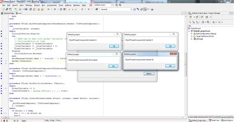 multithreading why thread code is not executed stack overflow
