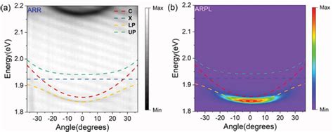 Angle Resolved A Reflectivity And B Emission Spectra Of The Download Scientific Diagram