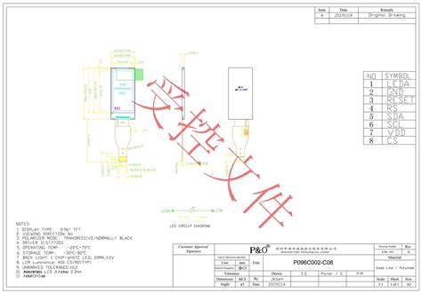 polcd 0 96 mini tft display 80x160 full color screen 8pin st7735s ips