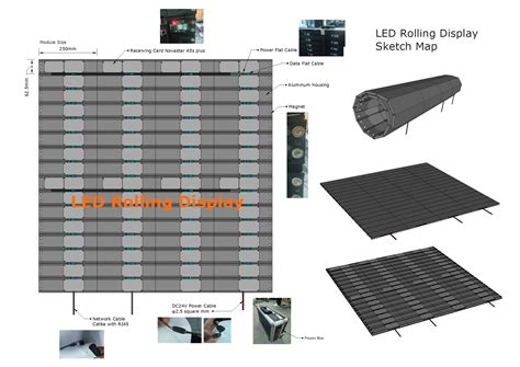 Led Rolling Display Foldable Led Screen Roll Up Led Screen Led Rolling Display Foldable Led Screen Roll Up Led Screen