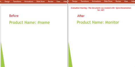 Cvbnet Replace Text In Powerpoint