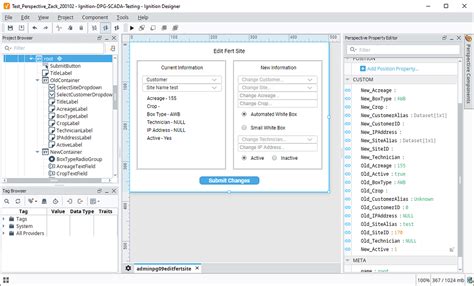 custom parameters in root container not behaivig as expected ignition inductive automation forum