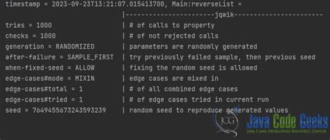 Java Jqwik Property Based Testing Java Code Geeks
