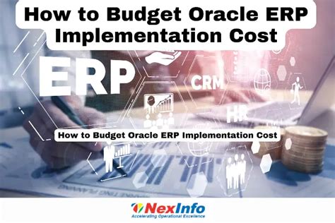 How To Budget Oracle Erp Implementation Costs Nexinfo
