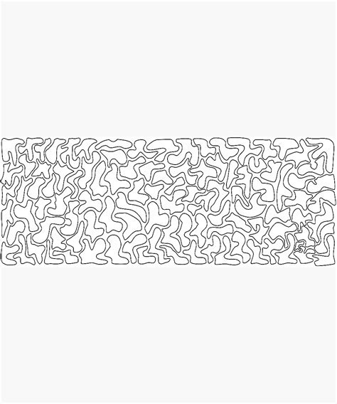 Abstract Blobs Bandw Black And White