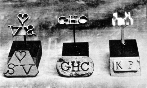 Different Branding Marks Used On Slaves In The Th Century The Brand With A Heart It Seems